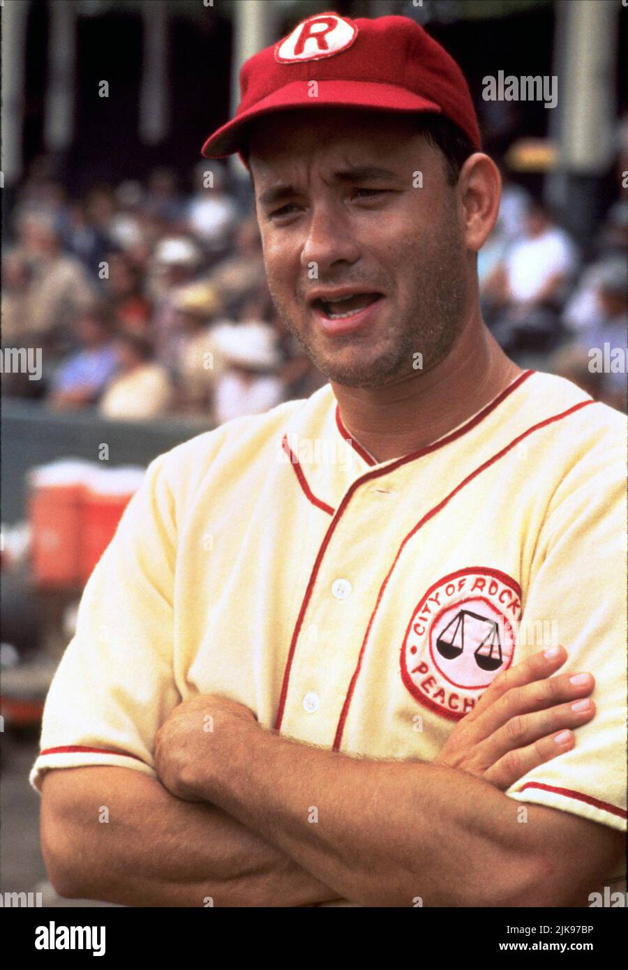 Tom Hanks Film A League Of Their Own (1992) Characters: Jimmy Dugan ...