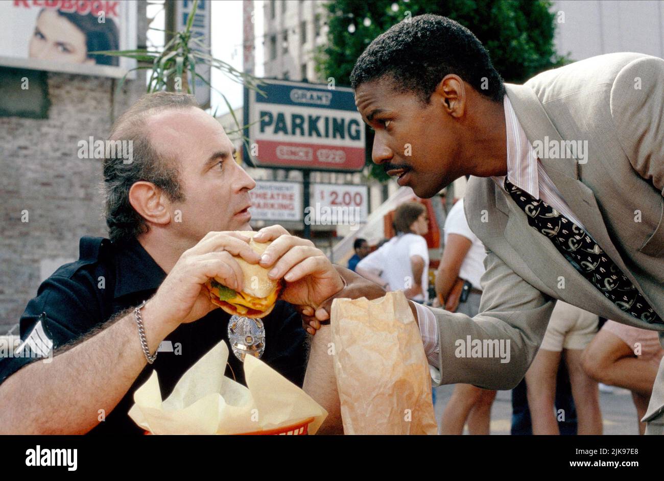 Bob Hoskins & Denzel Washington Film Heart Condition (1990) Characters ...