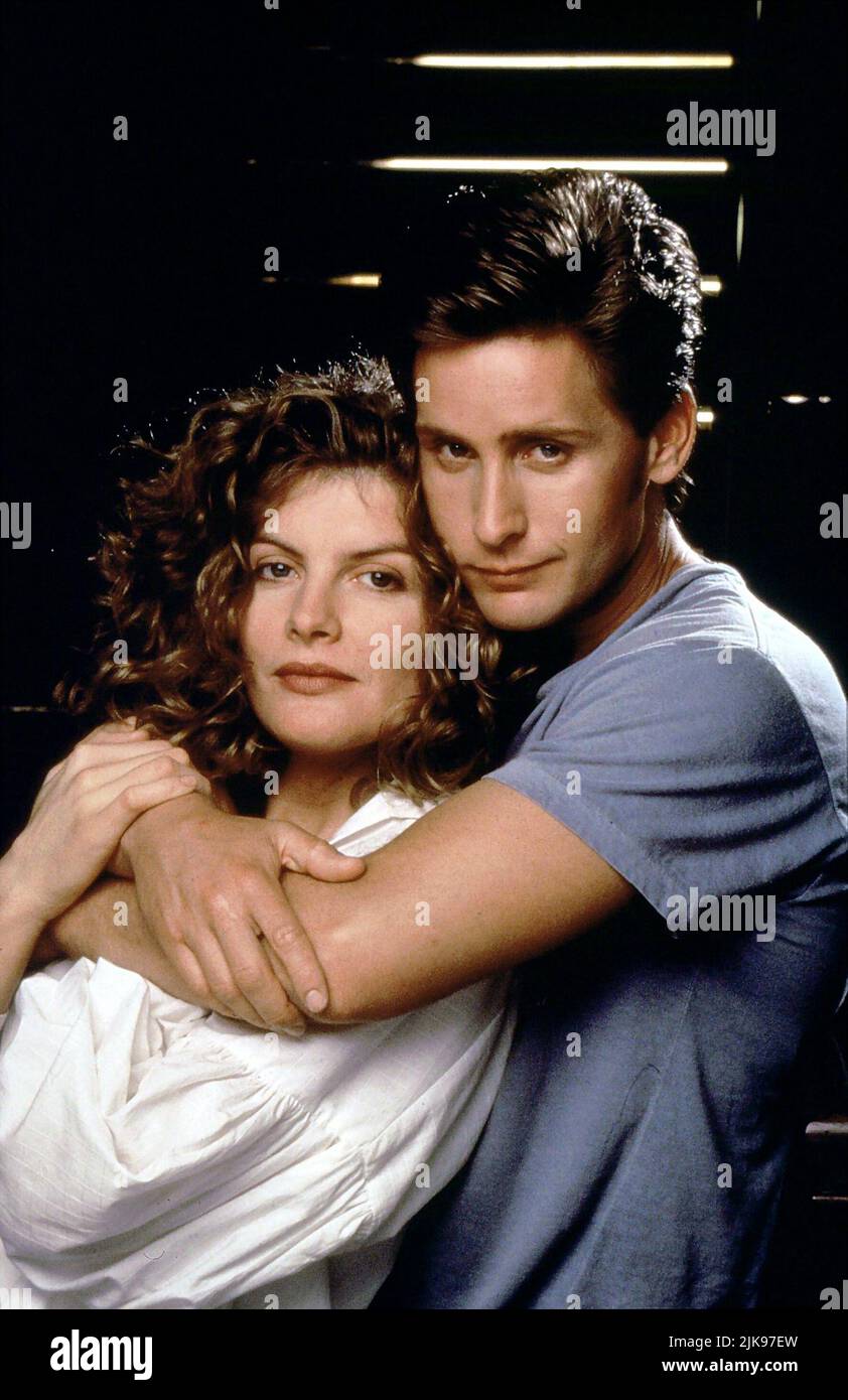 Rene Russo & Emilio Estevez Film Freejack (1994) Characters: Julie ...