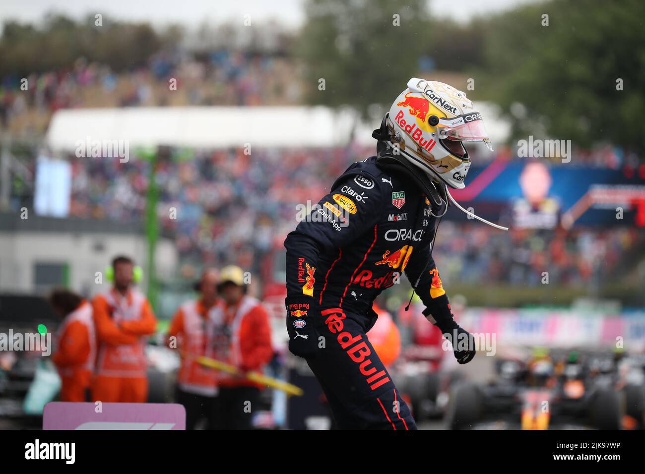 #01 Max Verstappen Red Bull Racing Honda during the Hungarian GP, 28-31 July 2022 at Hungaroring ...