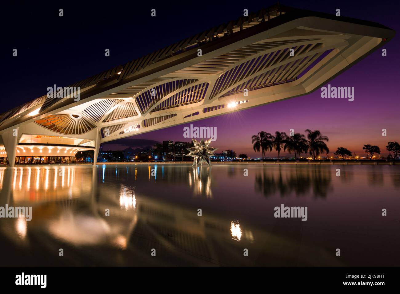 The Museum of Tomorrow, a science museum in Rio de Janeiro. Designed by ...