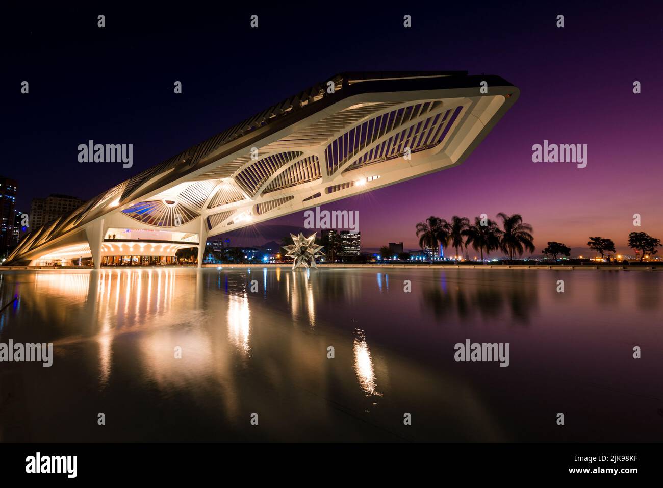 The Museum of Tomorrow, a science museum in Rio de Janeiro. Designed by ...