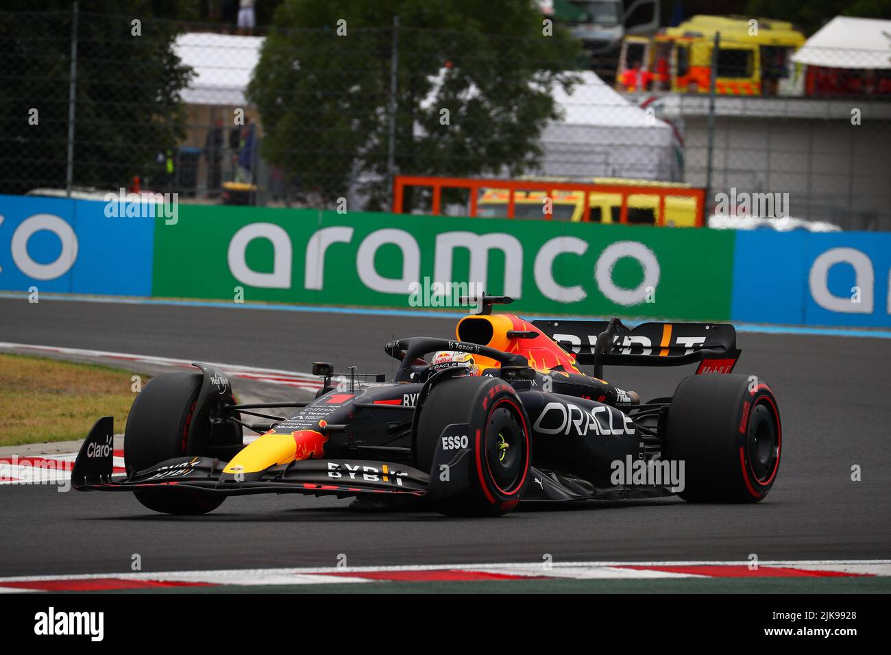 #01 Max Verstappen Red Bull Racing Honda during the Hungarian GP, 28-31 July 2022 at Hungaroring ...