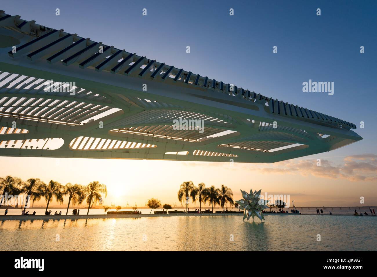 The Museum of Tomorrow, a science museum in Rio de Janeiro. Designed by ...