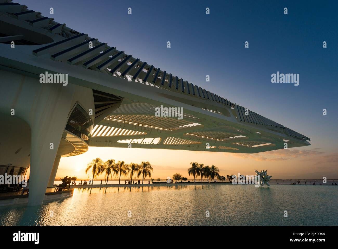 The Museum of Tomorrow, a science museum in Rio de Janeiro. Designed by ...