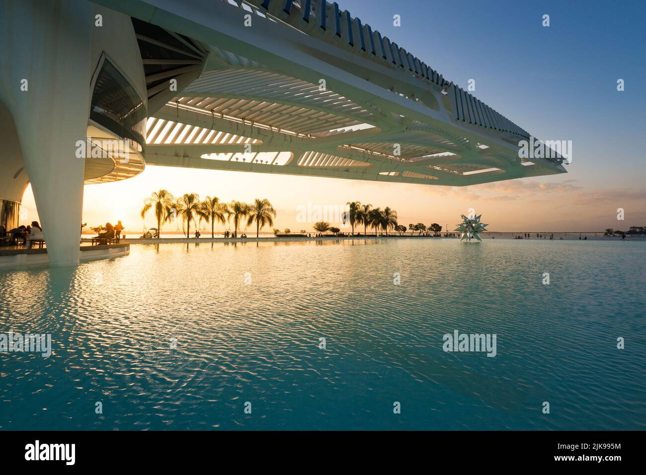 The Museum of Tomorrow, a science museum in Rio de Janeiro. Designed by ...