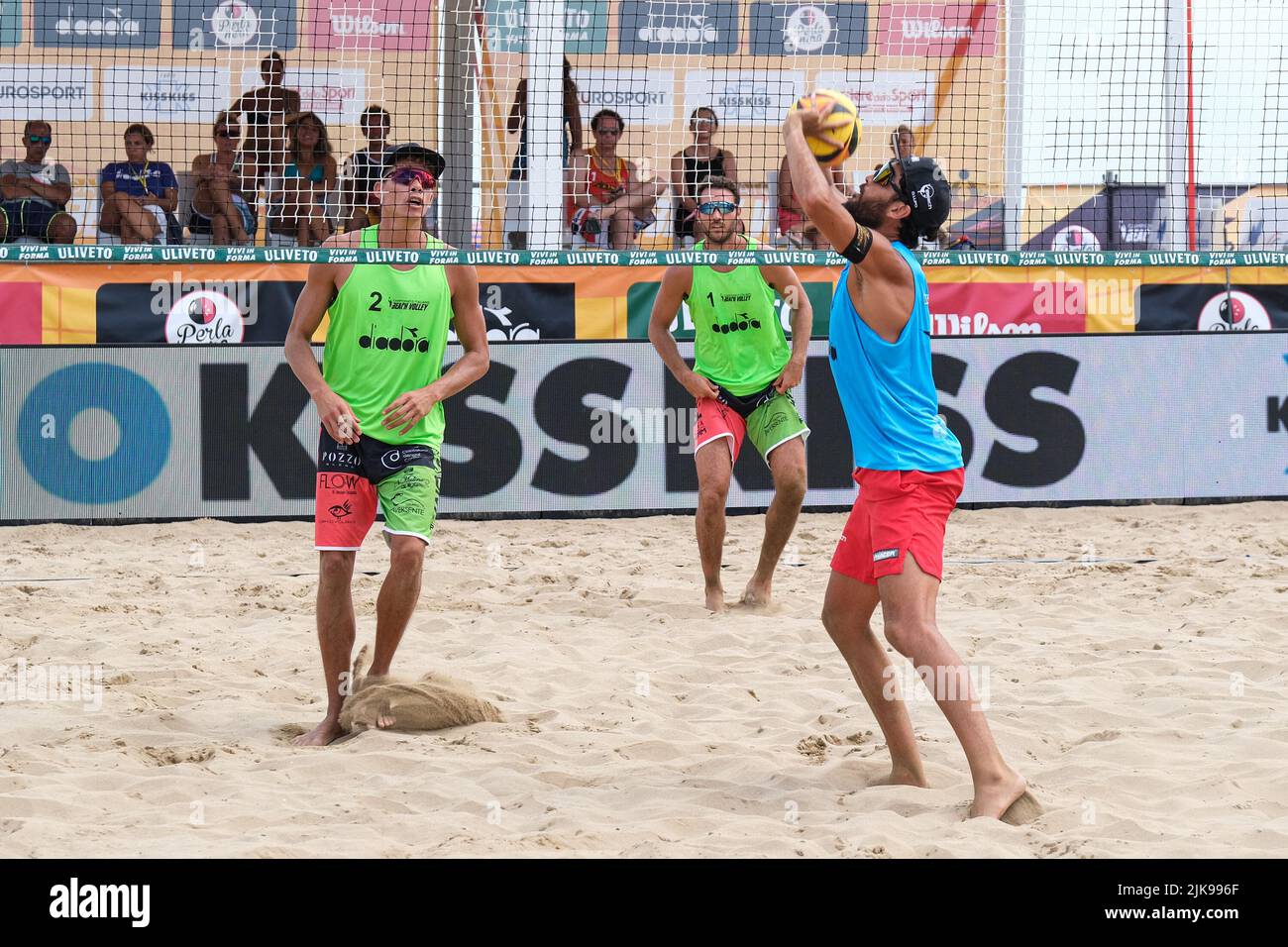 Termoli, Campobasso, Italy. 30th July, 2022. Daniele Lupo, Paolo ...