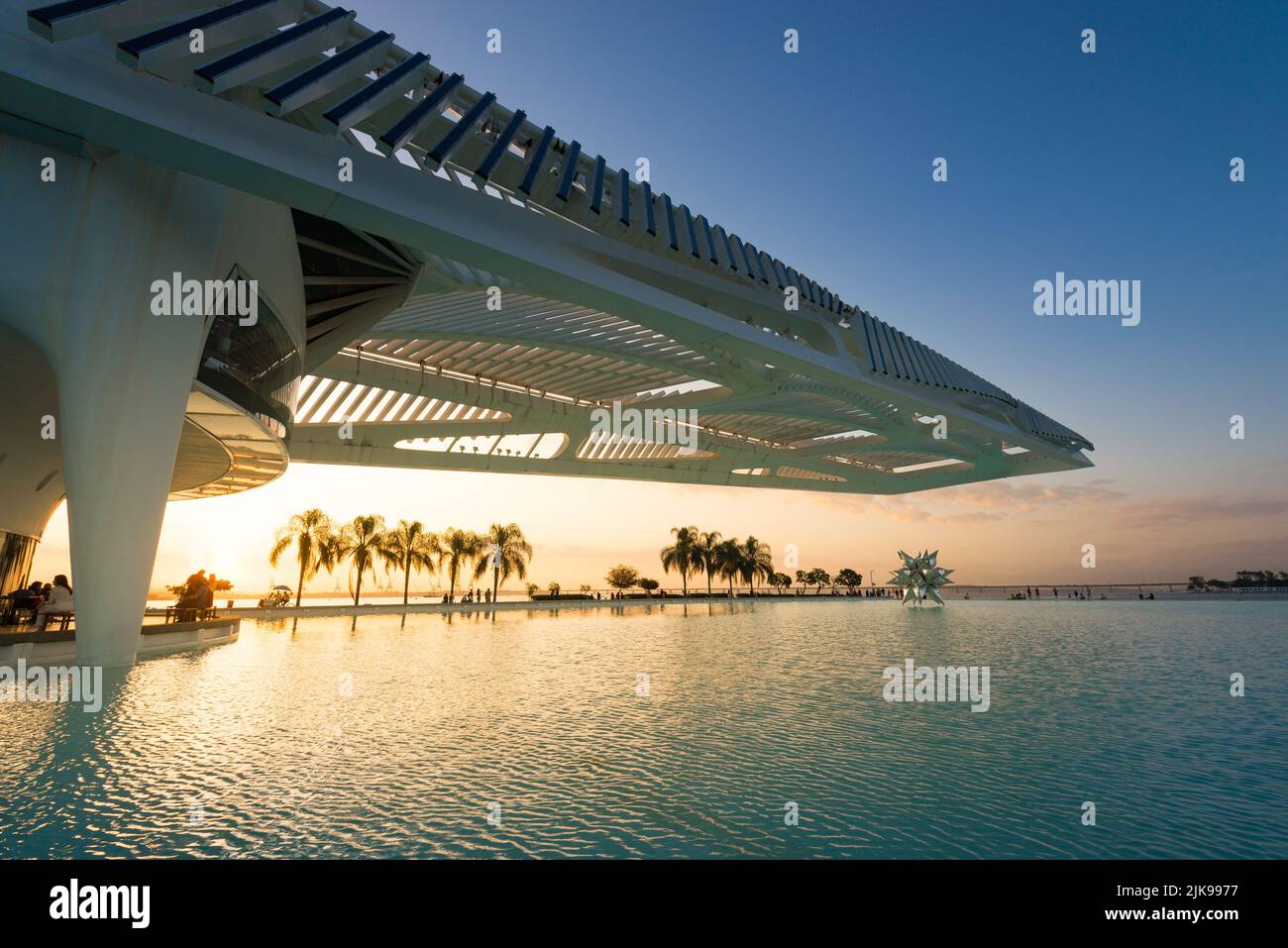 The Museum of Tomorrow, a science museum in Rio de Janeiro. Designed by ...