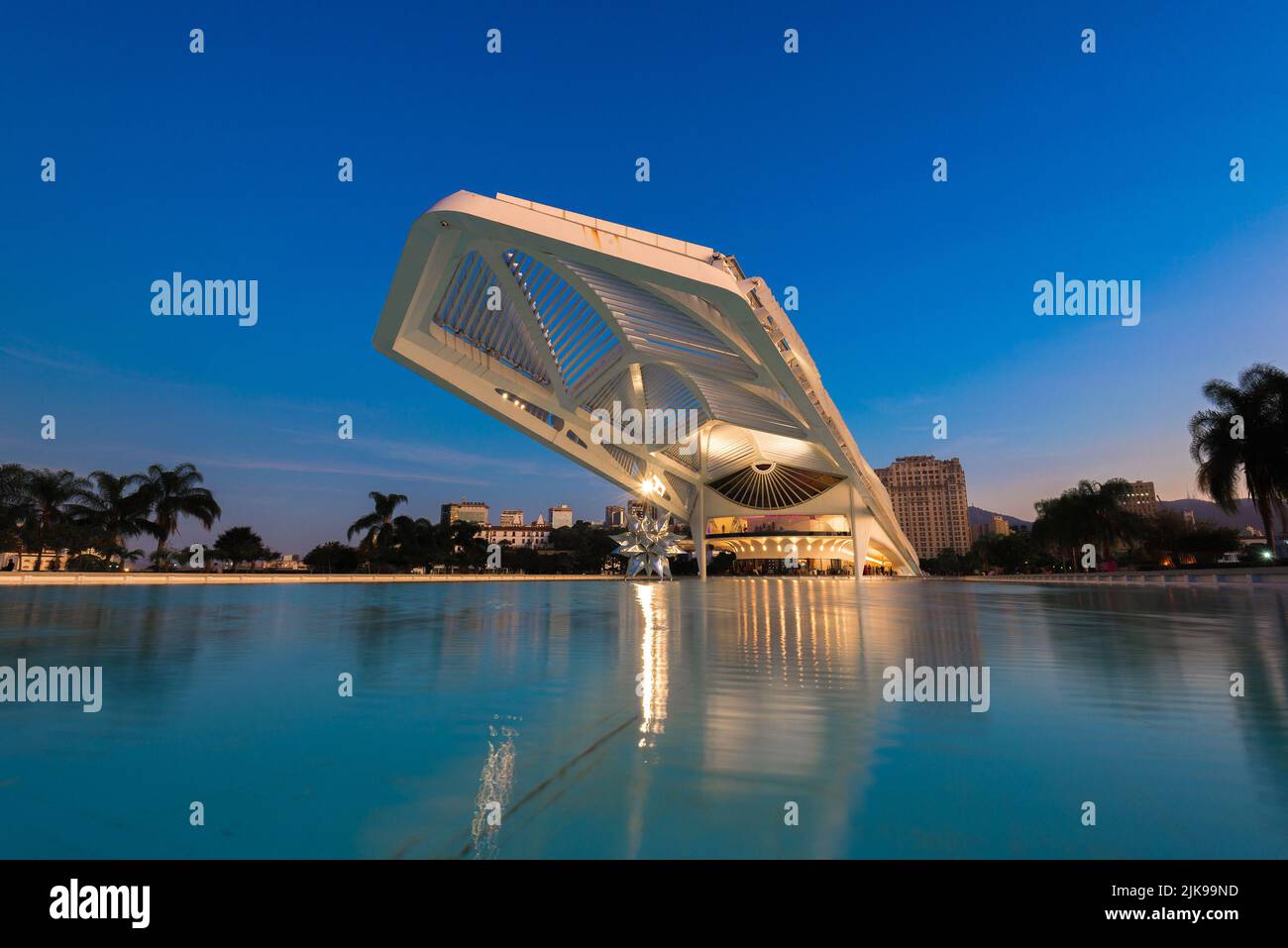 The Museum of Tomorrow, a science museum in Rio de Janeiro. Designed by ...
