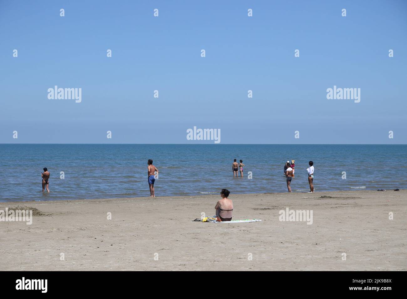 Caspian Sea Beaches Russia