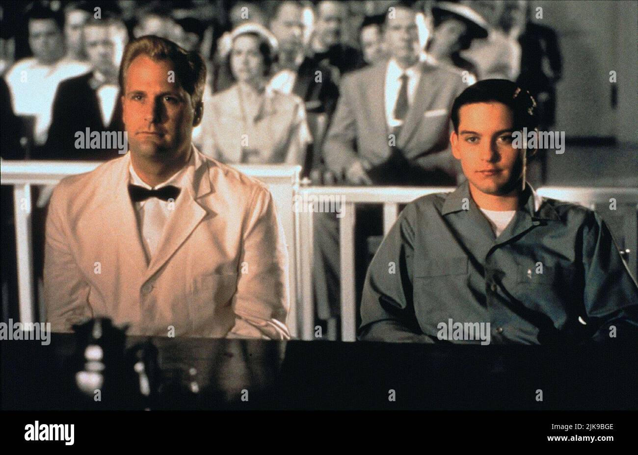 Jeff Daniels & Tobey Maguire Film: Pleasantville (1998) Characters: Bill Johnson & David ...