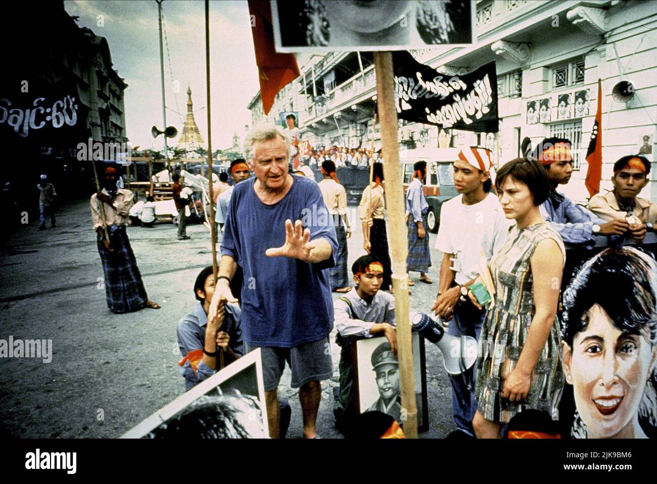 John Boorman & Patricia Arquette Film Beyond Rangoon (1996) Characters ...