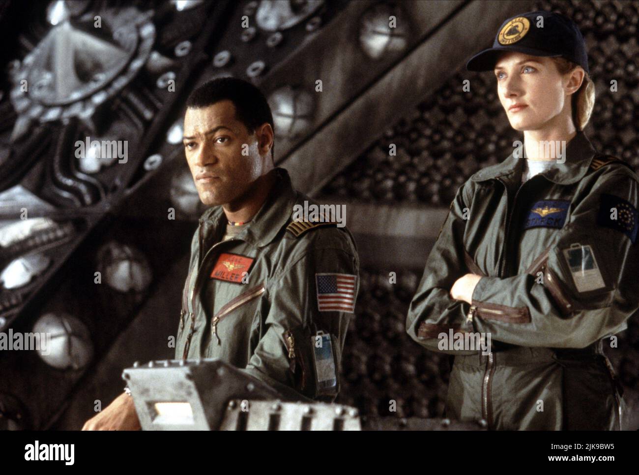 Laurence Fishburne & Joely Richardson Film: Event Horizon (USA/UK 1997 ...