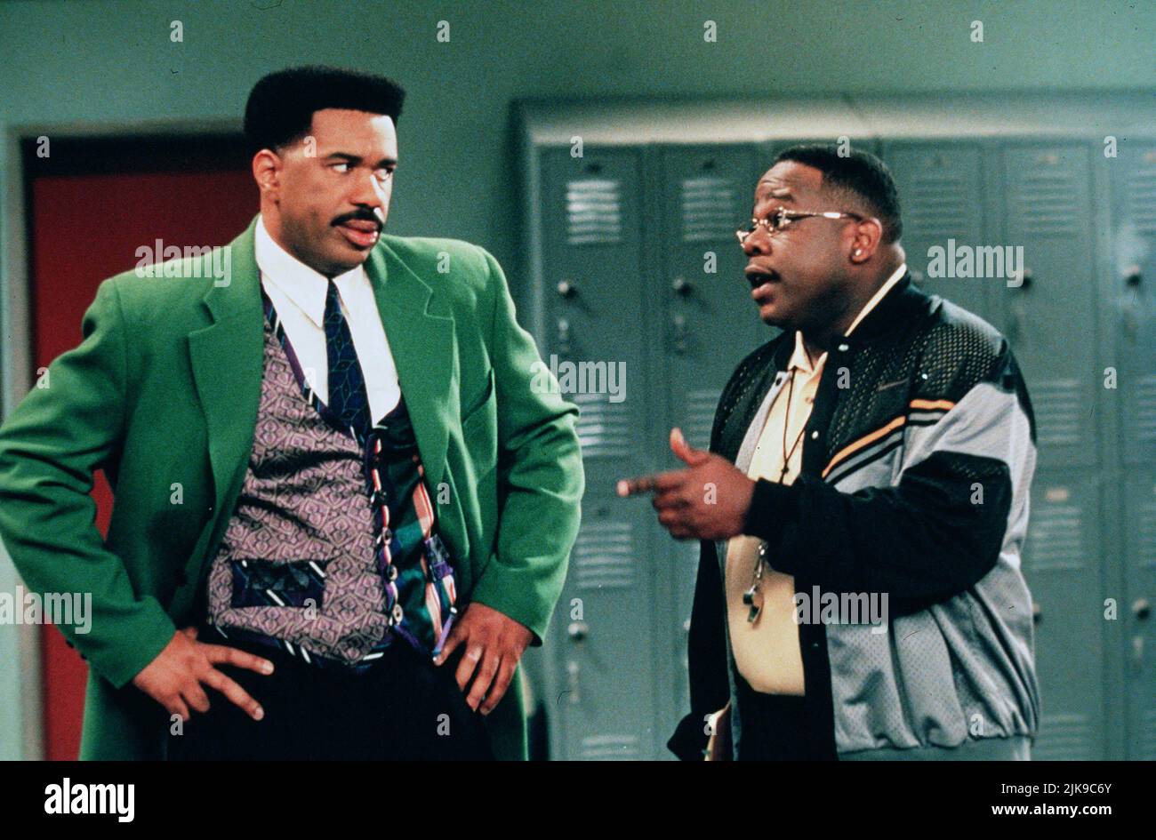 Steve Harvey & Cedric The Entertainer Television: The Steve Harvey Show (1996) Director: Stan ...