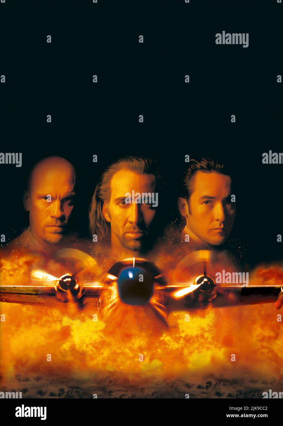John Malkovich, Nicolas Cage & John Cusack Film: Con Air (USA 1997 ...