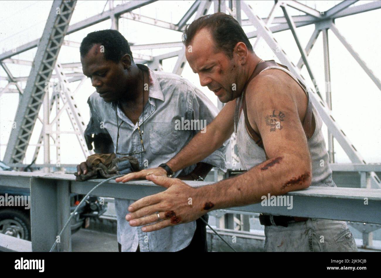 Samuel L. Jackson & Bruce Willis Film: Die Hard: With A Vengeance; Die ...