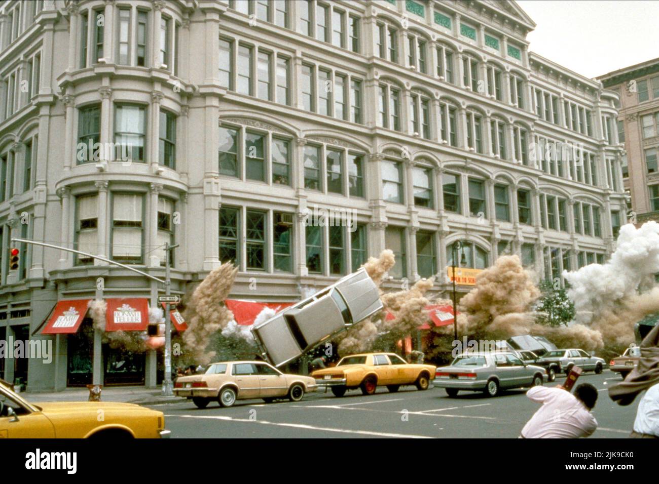 Explosion Scene Film Die Hard: With A Vengeance; Die Hard 3 (USA 1995 ...