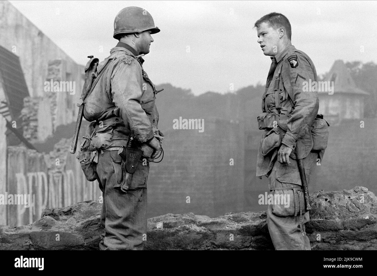 Tom Hanks & Matt Damon Film: Saving Private Ryan (USA 1998) Characters ...