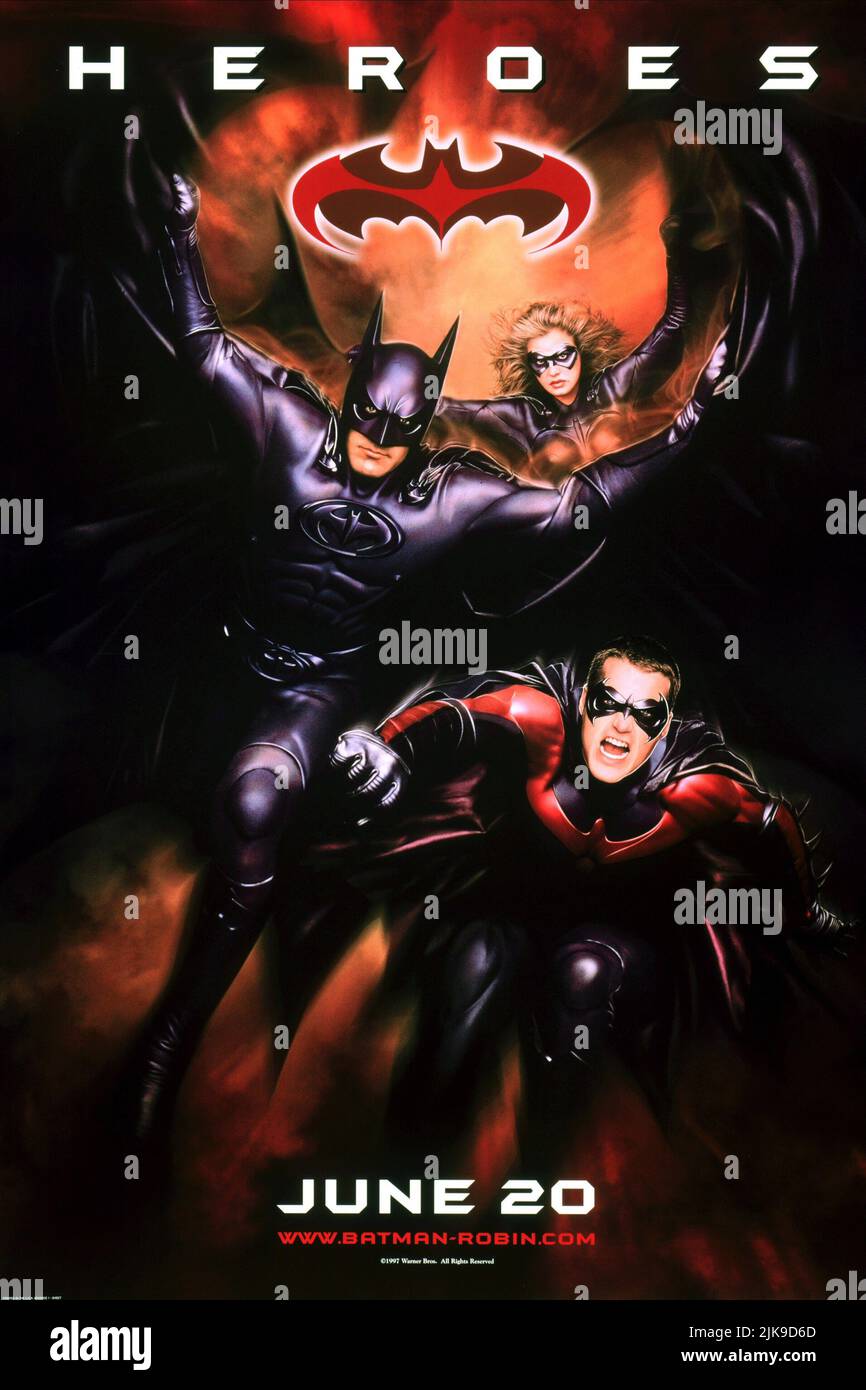 Batman robin 1997 poster hi-res stock photography and images - Alamy
