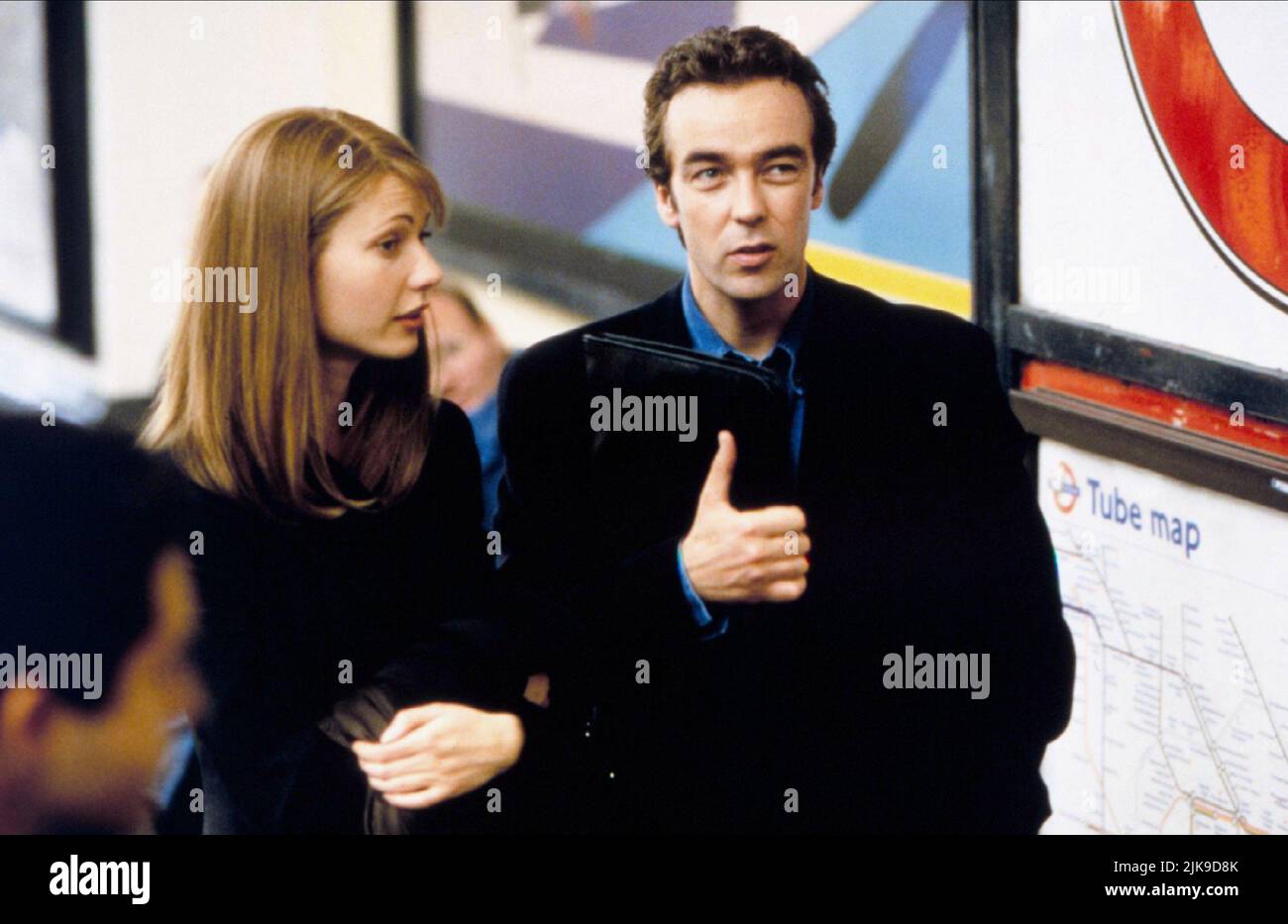 Gwyneth Paltrow & John Hannah Film Sliding Doors (1998) Characters ...