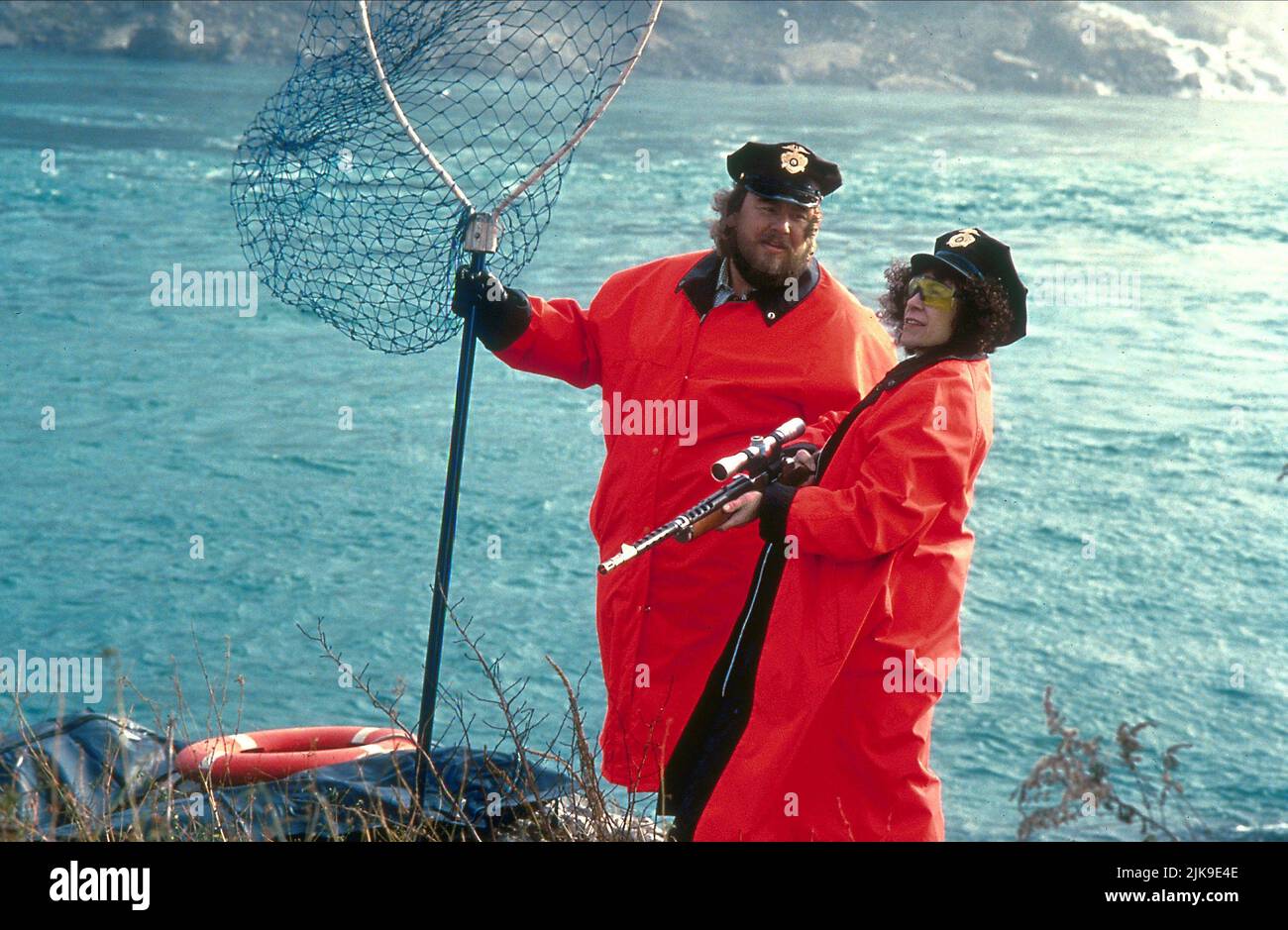 John Candy & Rhea Perlman Film Canadian Bacon (1995) Characters ...