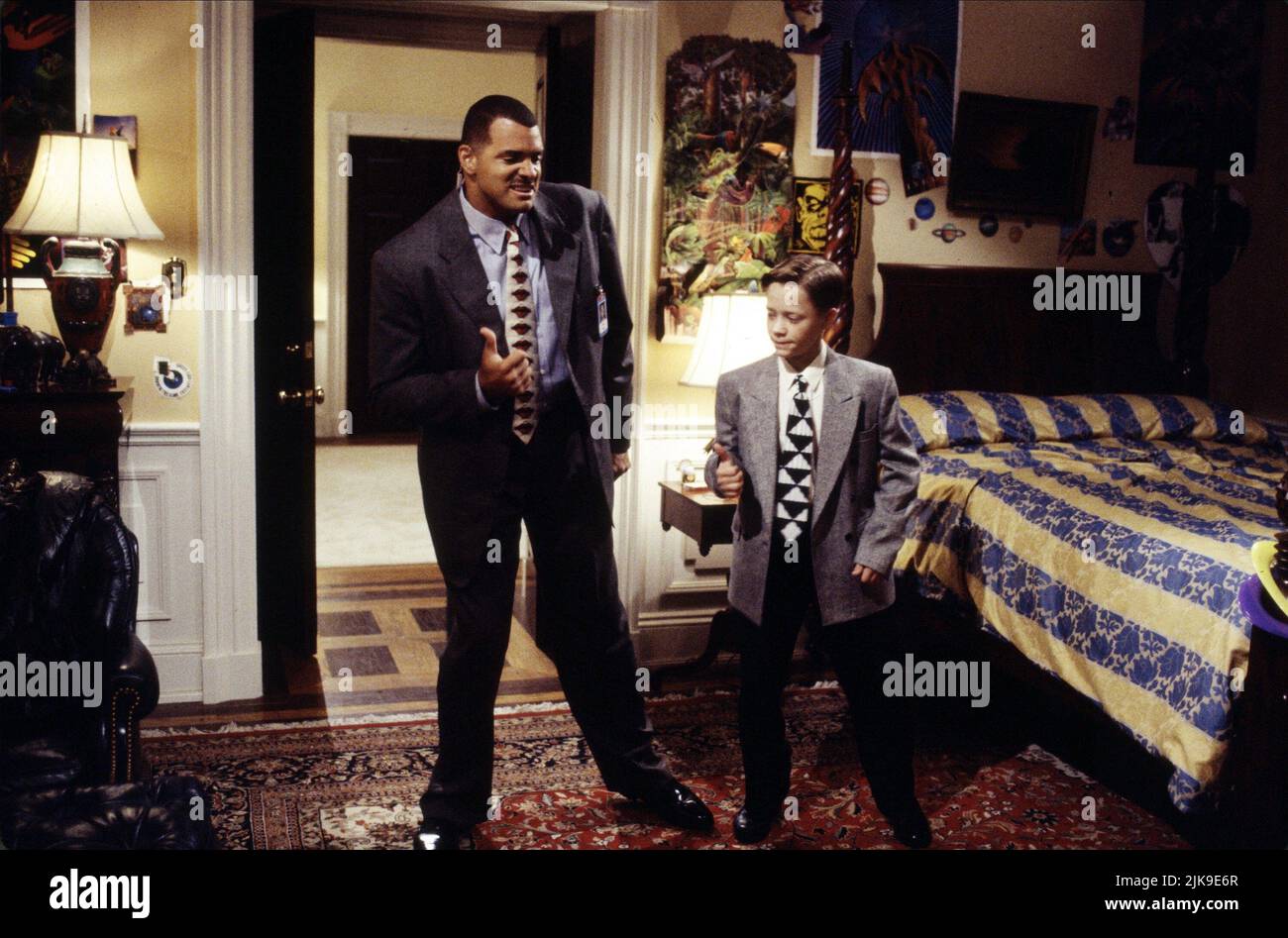 Brock Pierce & Sinbad Film First Kid (1996) Characters: Luke Davenport ...