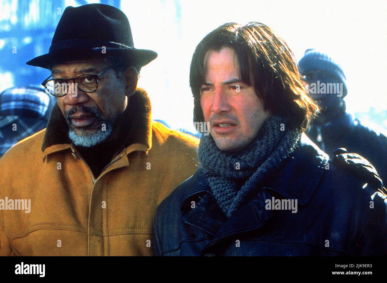 Morgan Freeman & Keanu Reeves Film Chain Reaction (1996) Characters ...