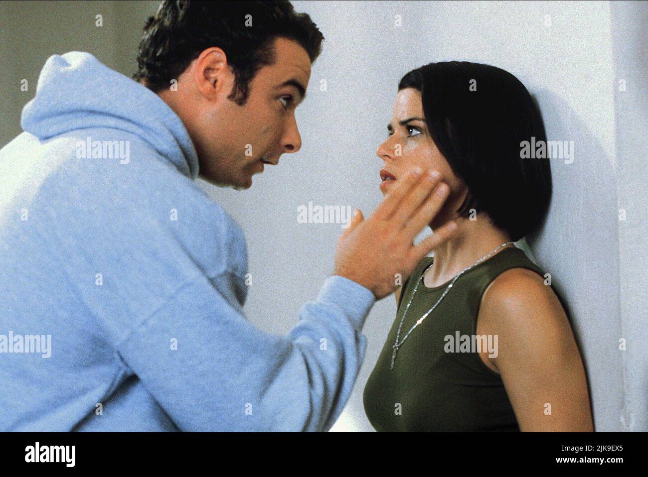 Liev Schreiber And Neve Campbell Film Scream 2 Usa 1997 Characters