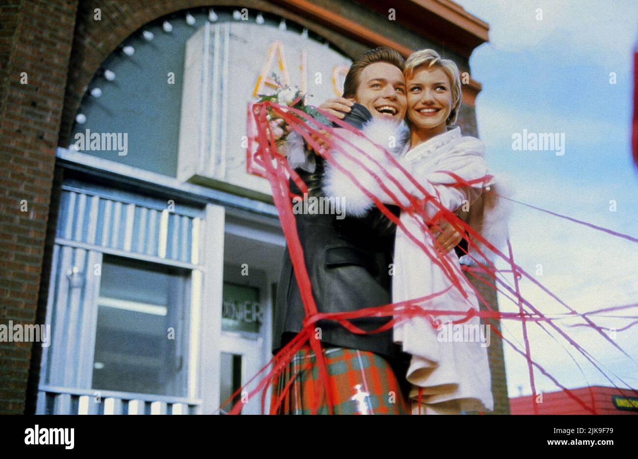 Ewan Mcgregor & Cameron Diaz Film A Life Less Ordinary (1997 ...