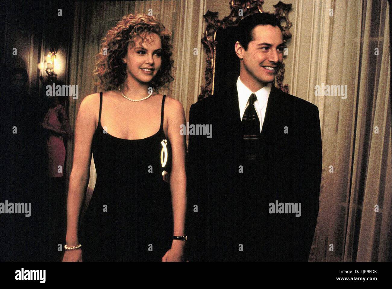 Charlize Theron & Keanu Reeves Film The Devil'S Advocate (USA/DE 1997 ...