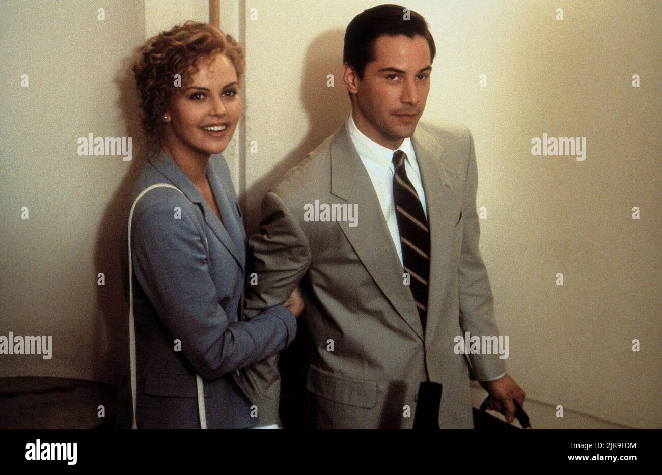 Charlize Theron & Keanu Reeves Film The Devil'S Advocate (USA/DE 1997 ...