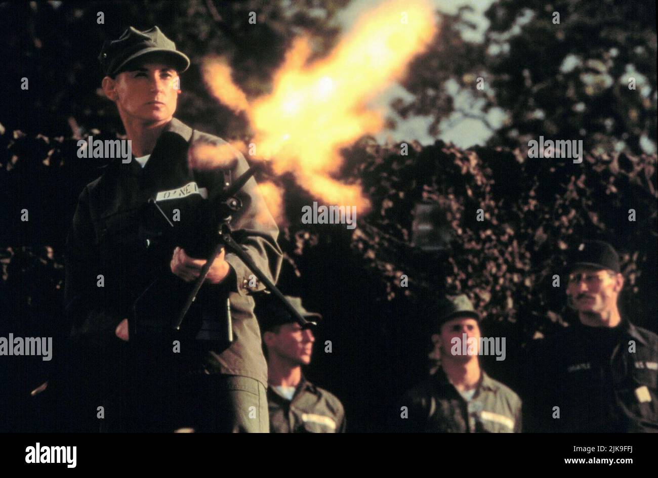 Demi Moore Film G.I. Jane; Gi Jane (1997) Characters: Jordan O'Neill ...