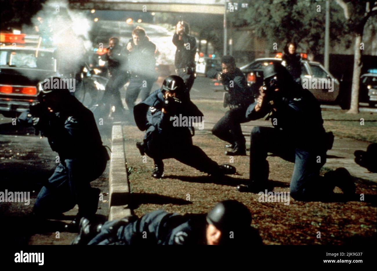 Police Swat Team Scene Film Set It Off (1996) Director: F. Gary Gray 06 ...
