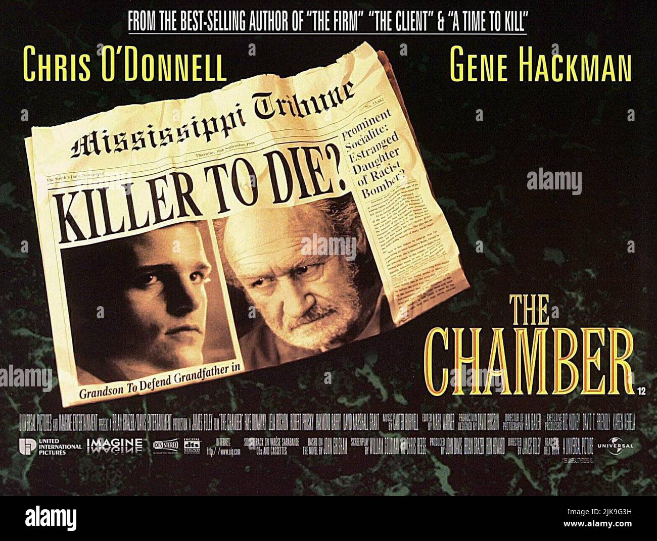 Chris O'Donnell & Gene Hackman Film The Chamber (1996) Characters: Adam ...