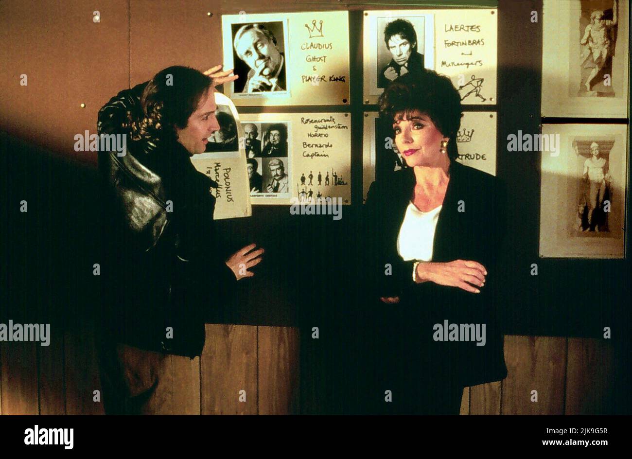 Michael Maloney & Joan Collins Film: In The Bleak Midwinter; A Midwinter'S Tale (UK 1995 ...