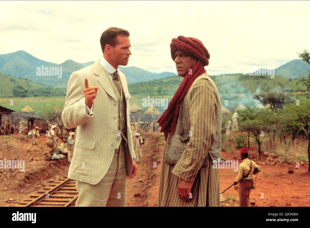 Val Kilmer & Om Puri Film: The Ghost And The Darkness (USA/DE 1996 ...