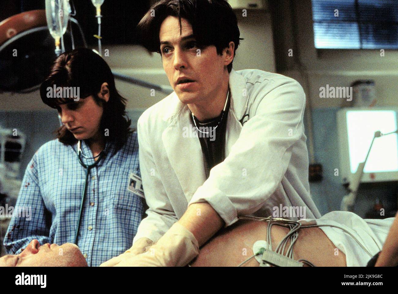 Hugh Grant Film Extreme Measures (1996) Characters: Dr. Guy Luthan ...