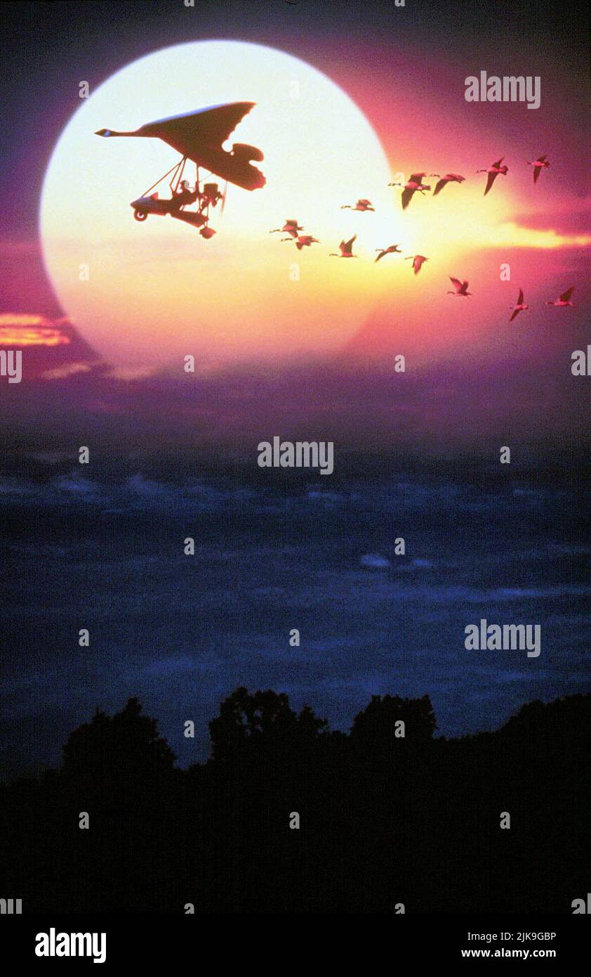 Geese Follow Ultralight Plane Film: Fly Away Home (1996) Director ...