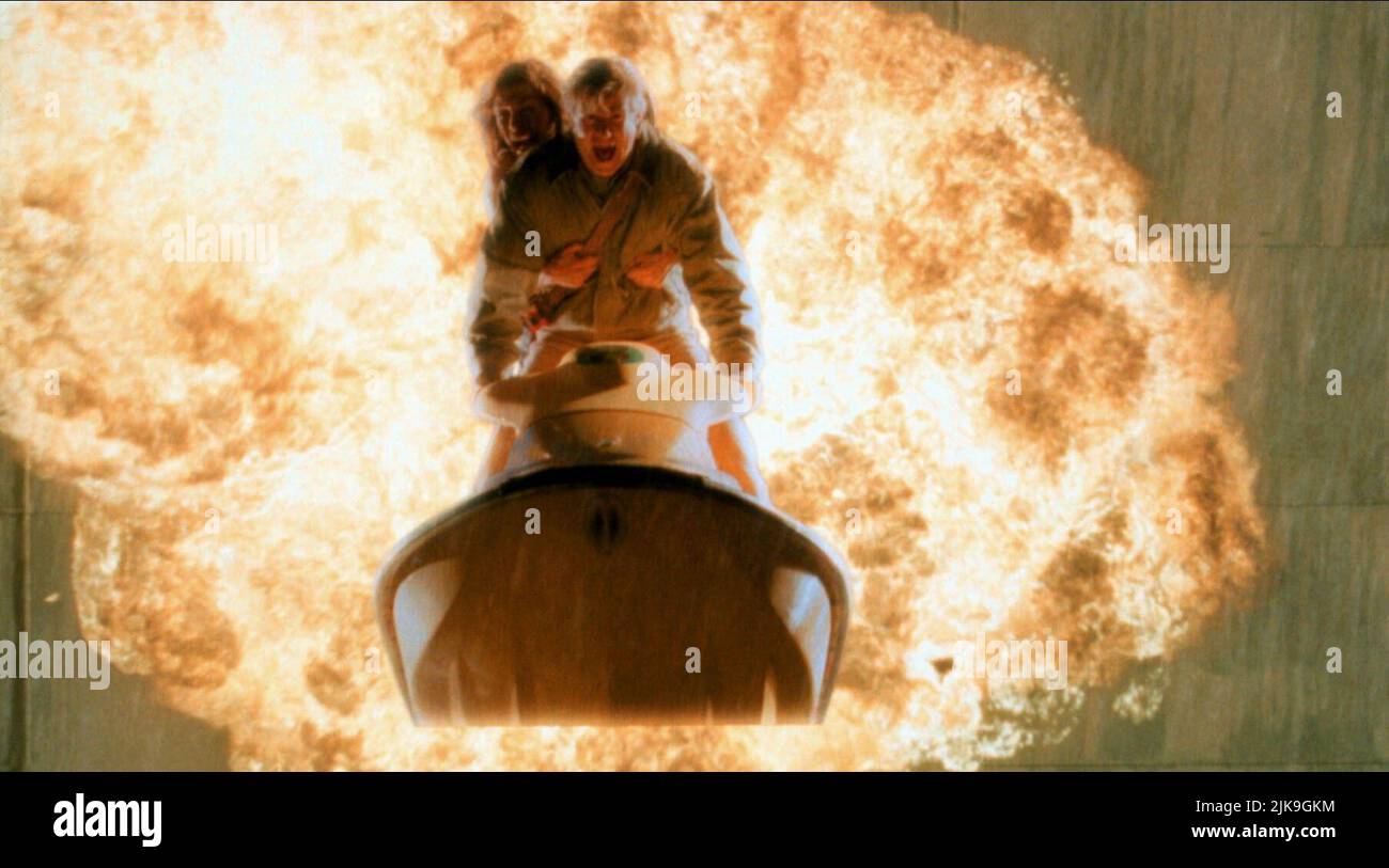 Famke Janssen & Treat Williams Film Deep Rising (1998) Characters: Trillian & Finnegan Director ...