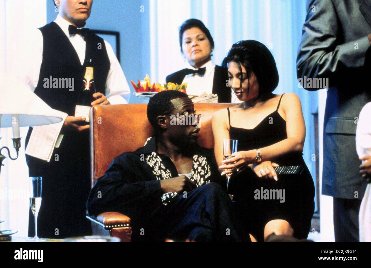 Wesley Snipes & Ming-Na Wen Film One Night Stand (1997) Characters: Max ...