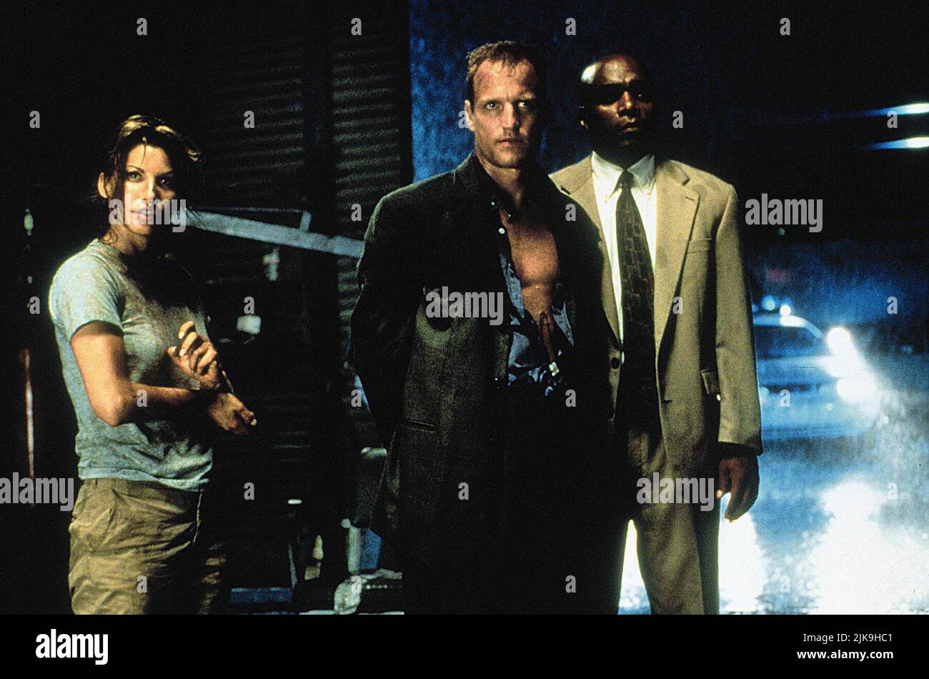 Gina Gershon, Woddy Harrelson & Tom Wright Film Palmetto (1997 ...