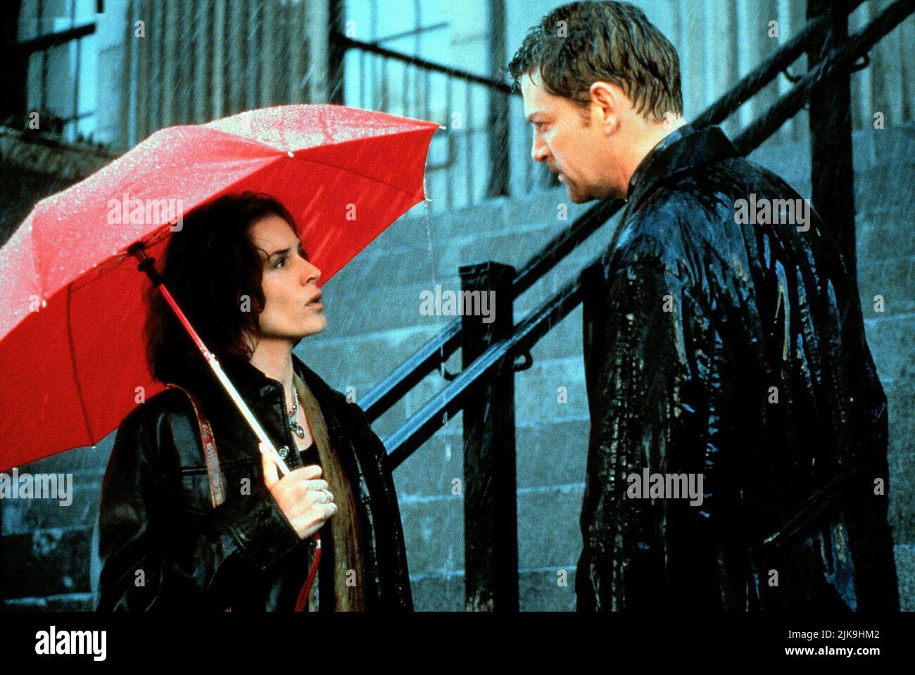 Embeth Davidtz,Kenneth Branagh Film The Gingerbread Man (1998) Characters: Mallory Doss,Rick ...