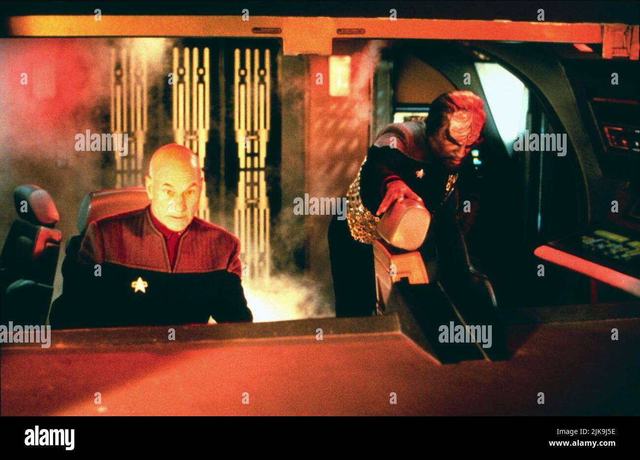 Patrick Stewart & Michael Dorn Film: Star Trek: Insurrection (USA 1998 ...
