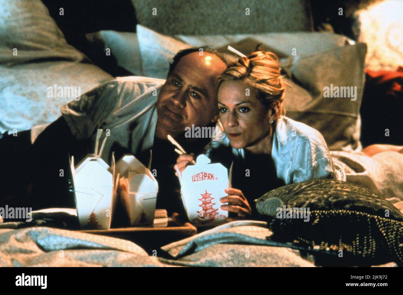 Danny Devito & Holly Hunter Film: Living Out Loud (1998) Characters ...