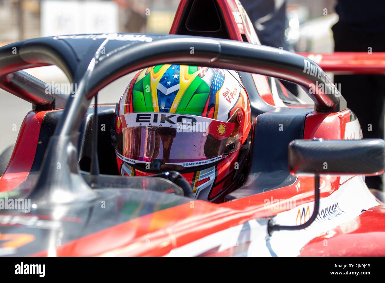 Sao Paulo, Sao Paulo, Brasil. 31st July, 2022. Drivers in action during ...