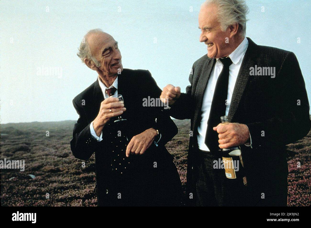 David Kelly & Ian Bannen Film Waking Ned (1998) Characters: Michael O ...