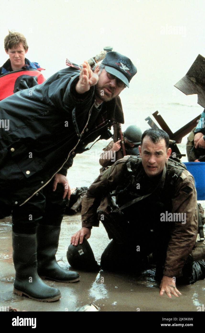 Steven Spielberg & Tom Hanks Film: Saving Private Ryan (USA 1998 ...