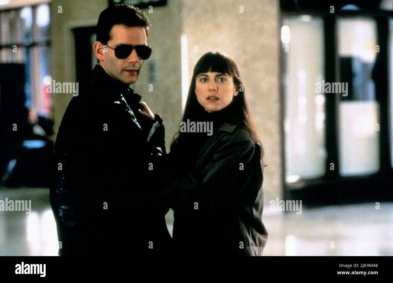 Campbell Scott & Rebecca Pidgeon Film The Spanish Prisoner (1997 ...
