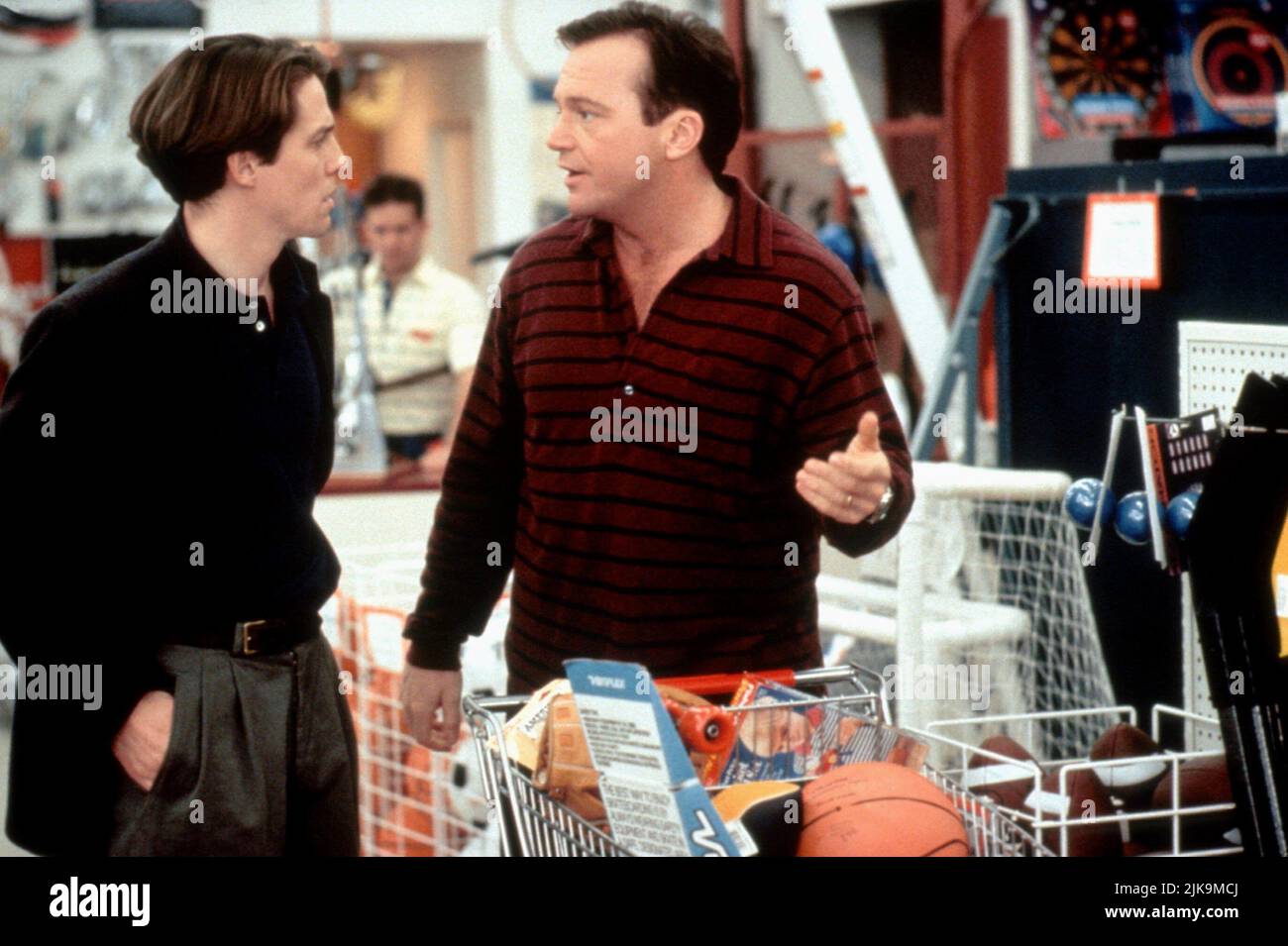 Hugh Grant & Tom Arnold Film Nine Months (USA 1995) Characters: Samuel ...