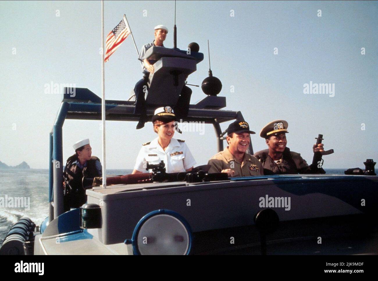 Debra Messing, Tom Arnold, David Alan Grier Film: Mchale'S Navy (1997 ...
